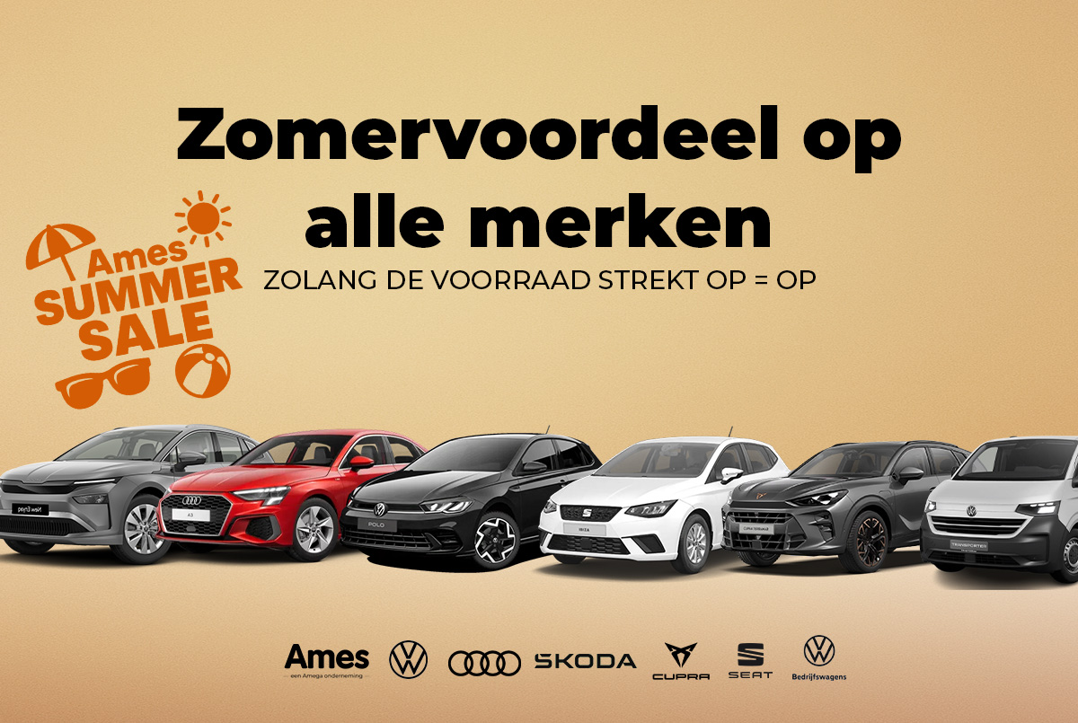 Ames Summer Sale bij Ames Autobedrijf